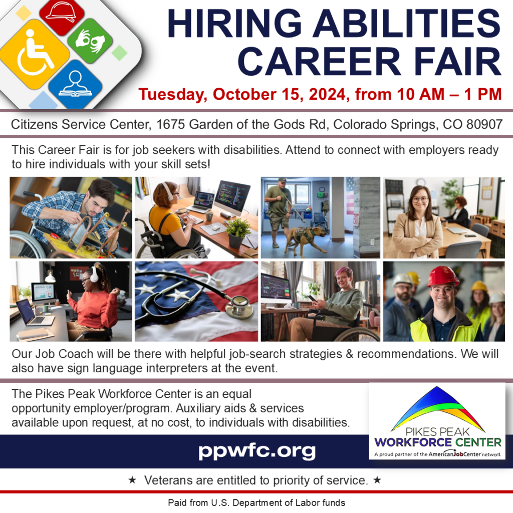 Job Fairs & Hiring Events - Pikes Peak Workforce Center